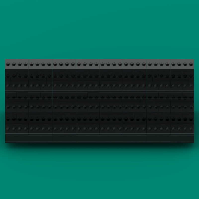 Lego Moc Modular Minifigure Display By Thejedibrick Rebrickable Build With Lego