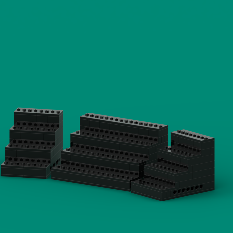LEGO MOC Modular minifigure display! by thejedibrick | Rebrickable ...