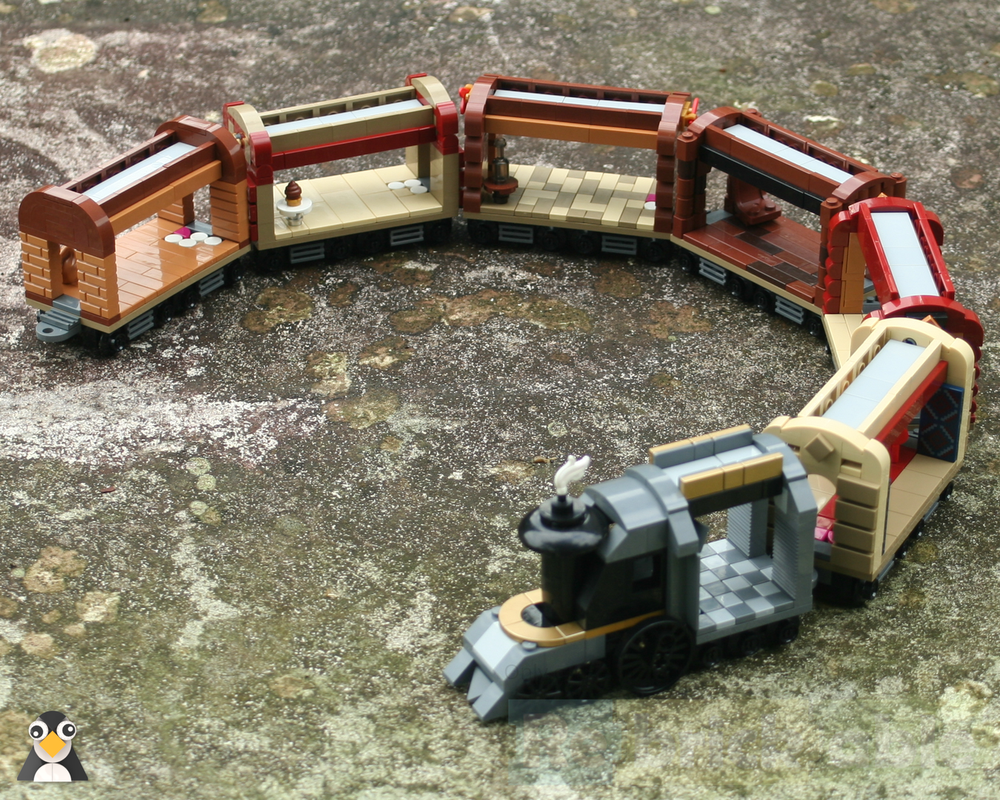 LEGO MOC Colt Express Train by Tuxille | Rebrickable - Build with LEGO