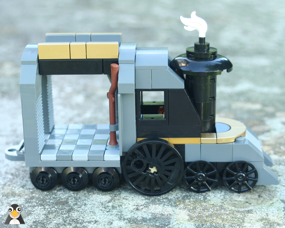 LEGO MOC Colt Express Train by Tuxille | Rebrickable - Build with LEGO