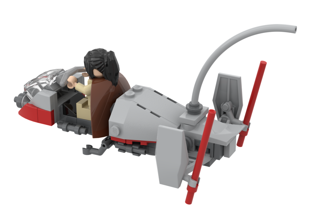 Lego Moc Jedi Speeder From The Acolyte By Orchardbuilds Rebrickable