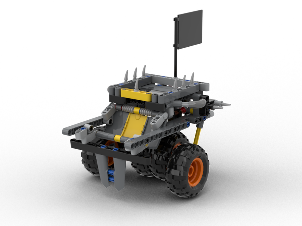 LEGO MOC RC Car Trailer by BuildingByTheBrick | Rebrickable - Build ...