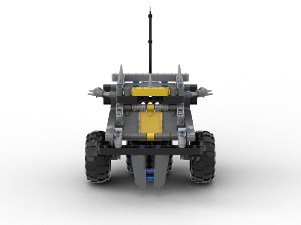 Lego Moc Rc Car Trailer By Buildingbythebrick Rebrickable Build