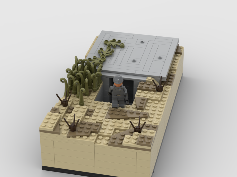 LEGO MOC Sw desert bunker by Elite Clones | Rebrickable - Build with LEGO