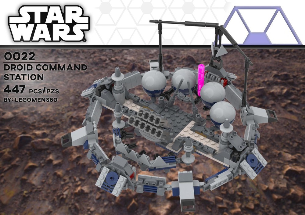LEGO MOC Droid Command Station by Legomen360 | Rebrickable - Build with ...