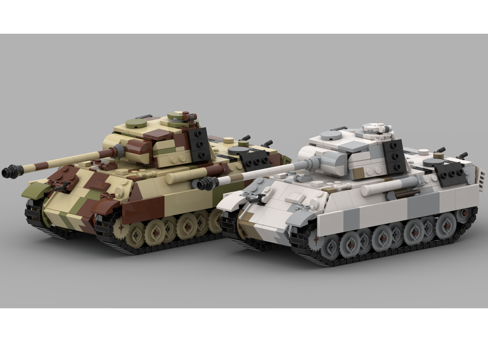 Lego Moc Pzkpfw V Panther By Isubuilds Rebrickable Build With Lego