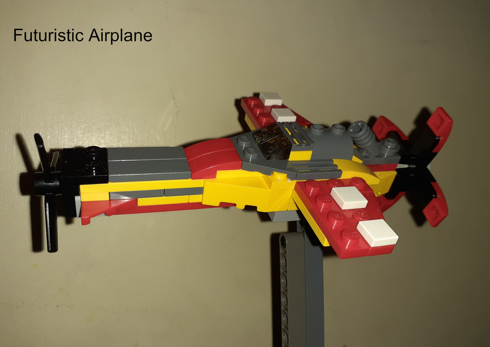 LEGO MOC Futuristic Airplane - alt of 31029-1 by ChzHd | Rebrickable ...