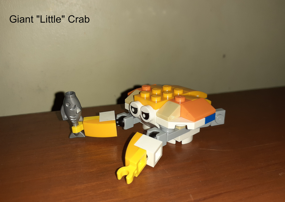 LEGO MOC Giant "Little" Crab - alt of 30571-1 by ChzHd | Rebrickable ...
