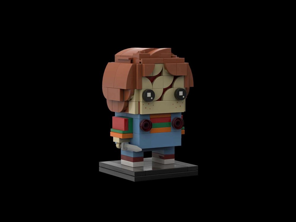 LEGO MOC BrickheadZ Chucky by skmoc | Rebrickable - Build with LEGO