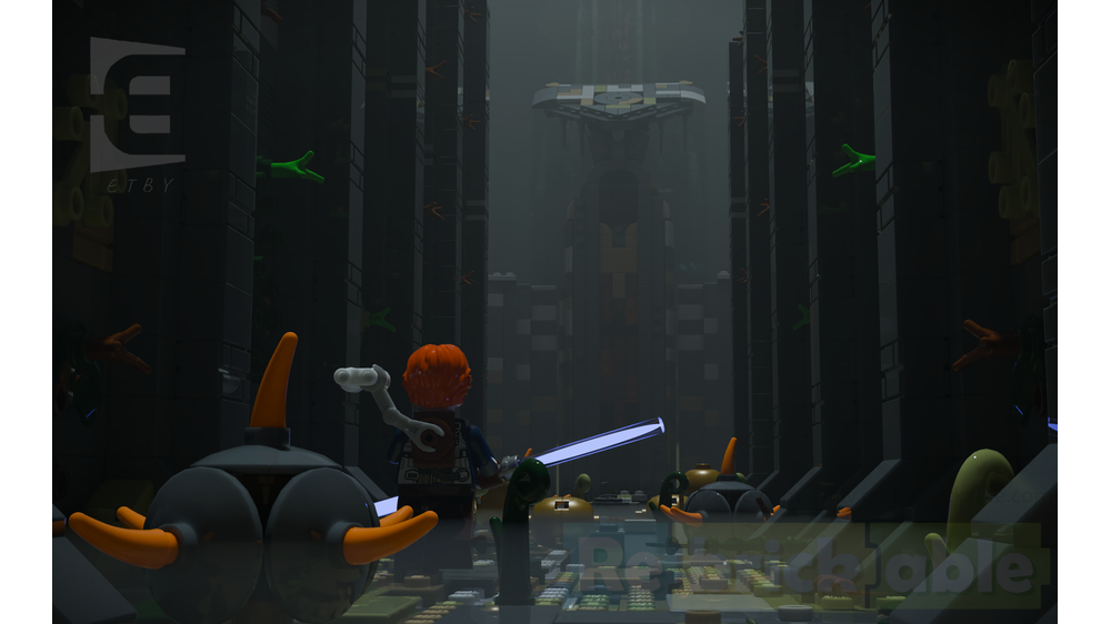 LEGO MOC Zeffo Tomb - Fallen Order by ETBYbrickz | Rebrickable - Build ...