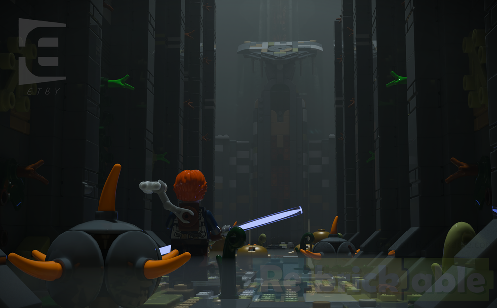 LEGO MOC Zeffo Tomb - Fallen Order by ETBYbrickz | Rebrickable - Build ...