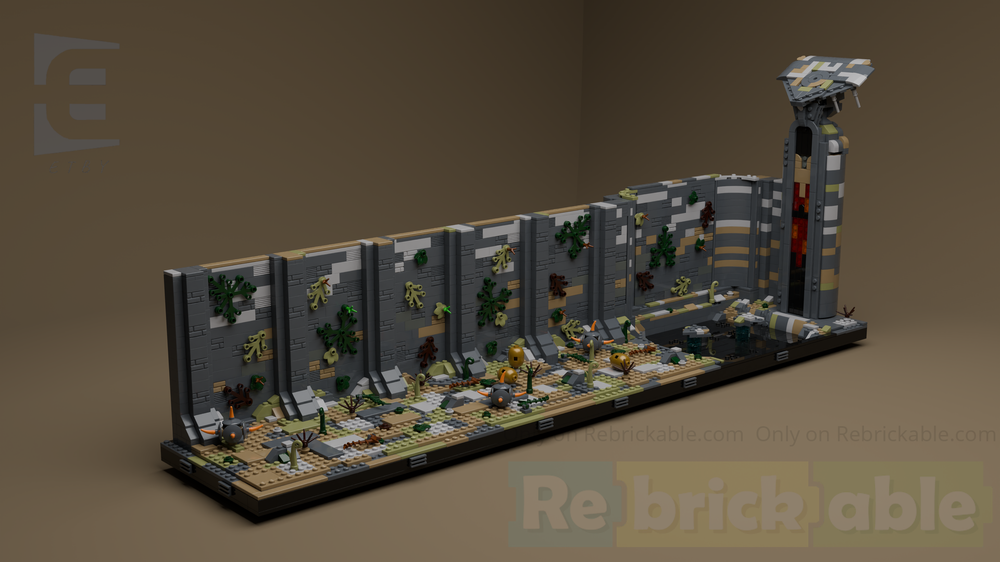 LEGO MOC Zeffo Tomb - Fallen Order by ETBYbrickz | Rebrickable - Build ...