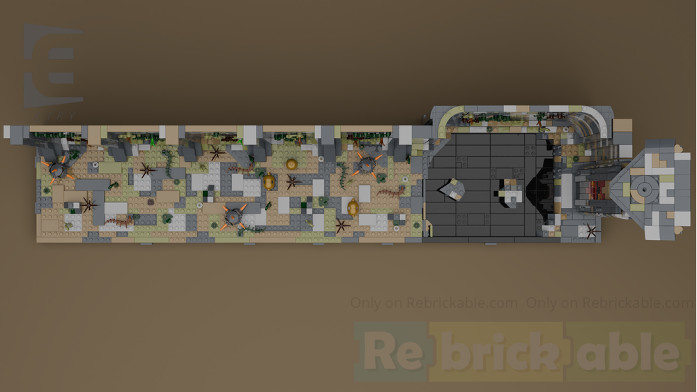 LEGO MOC Zeffo Tomb - Fallen Order by ETBYbrickz | Rebrickable - Build ...
