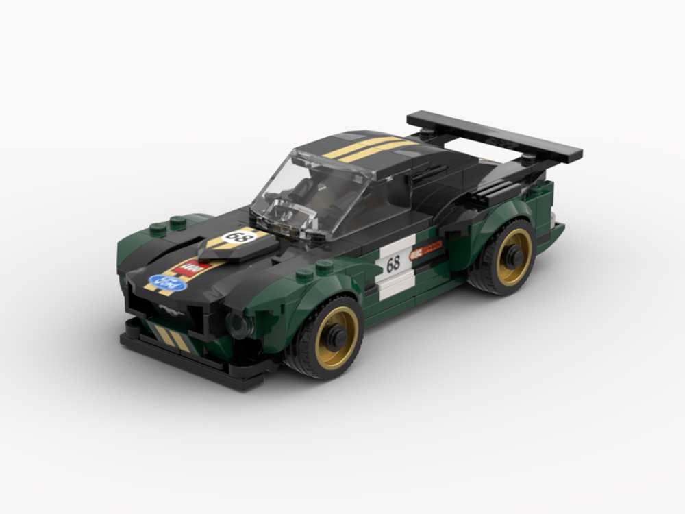 LEGO MOC Ford mustang racing moc by 3_times_later | Rebrickable - Build ...