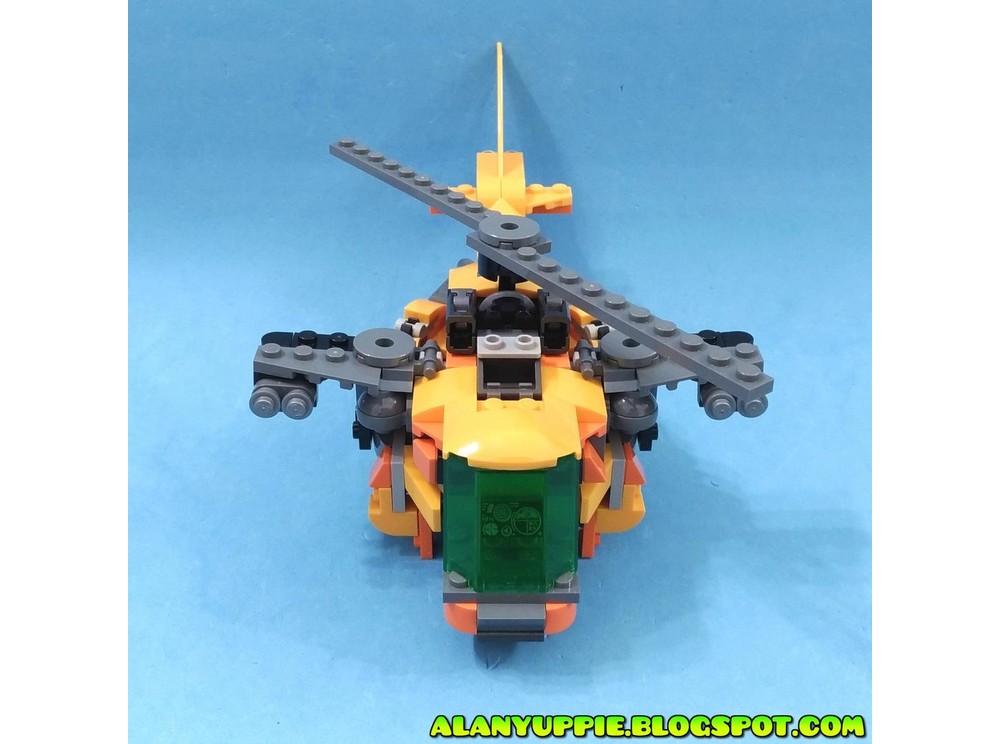 LEGO MOC Transformer Armada Cyclonus / Helicopter using LEGO 76254 ...