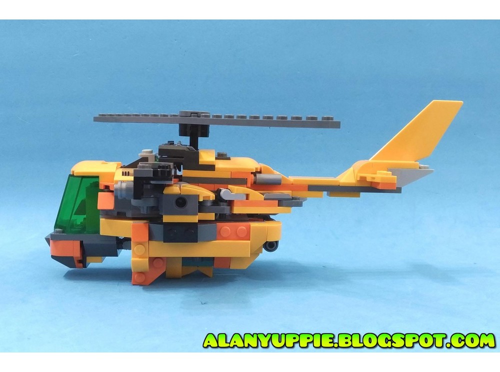 LEGO MOC Transformer Armada Cyclonus / Helicopter using LEGO 76254 ...