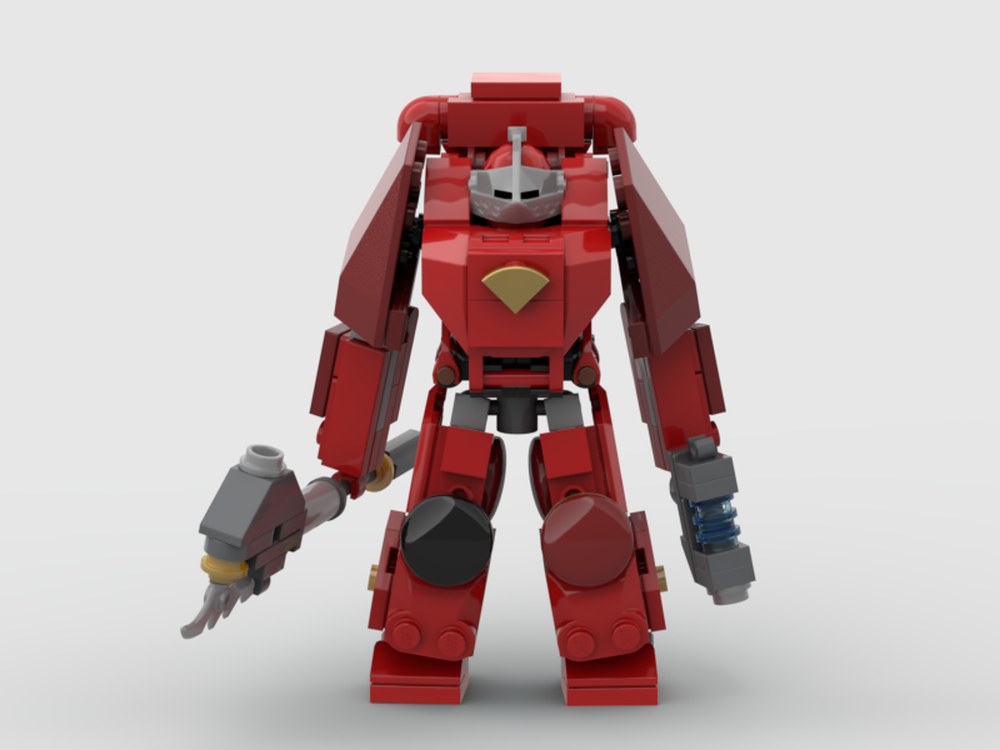 LEGO MOC Blood Angel Space Marine by M1NDxBEND3R | Rebrickable - Build ...