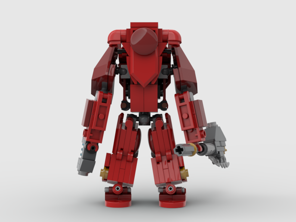LEGO MOC Blood Angel Space Marine by M1NDxBEND3R | Rebrickable - Build ...