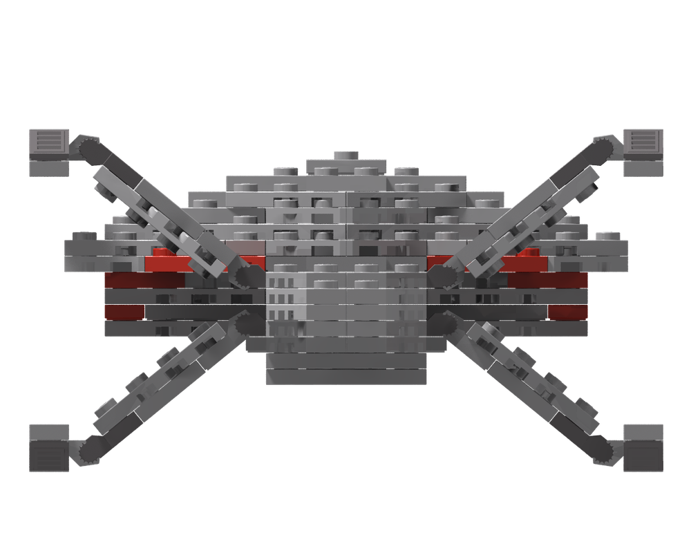 Lego Moc 12160 Scale Talon Class Starship By Yamato534 Rebrickable