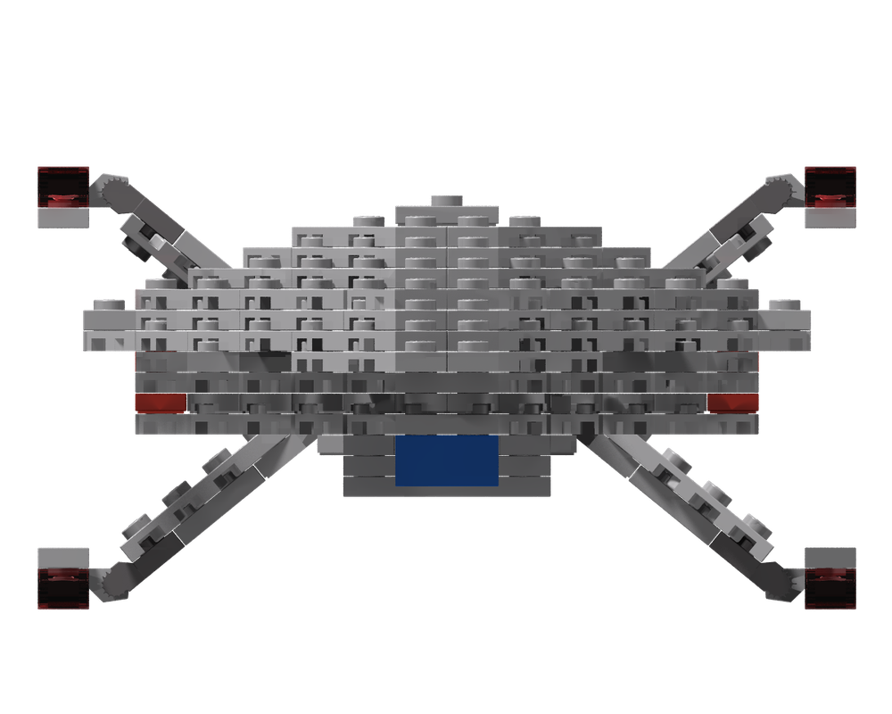 Lego Moc 12160 Scale Talon Class Starship By Yamato534 Rebrickable