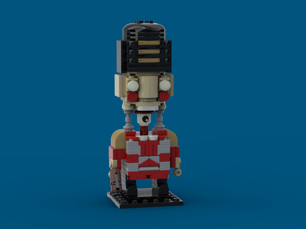 LEGO MOC Lethal Company Nutcracker Brickheadz by Penguins and plastic ...