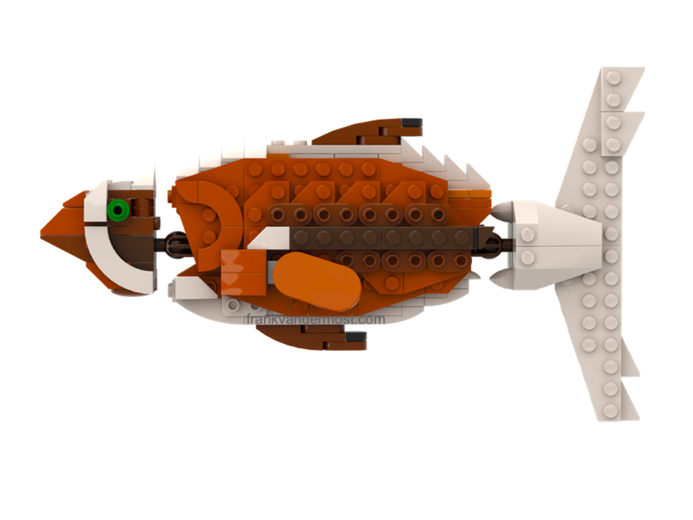 LEGO MOC Forest fish by Frank_van_der_Most | Rebrickable - Build with LEGO