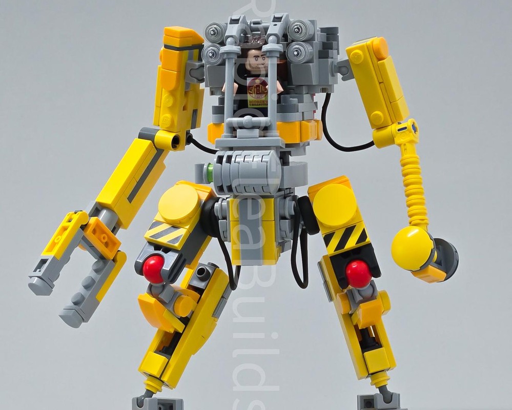 LEGO MOC Journeyman Titan from Titanfall 2 Concept Art by ...