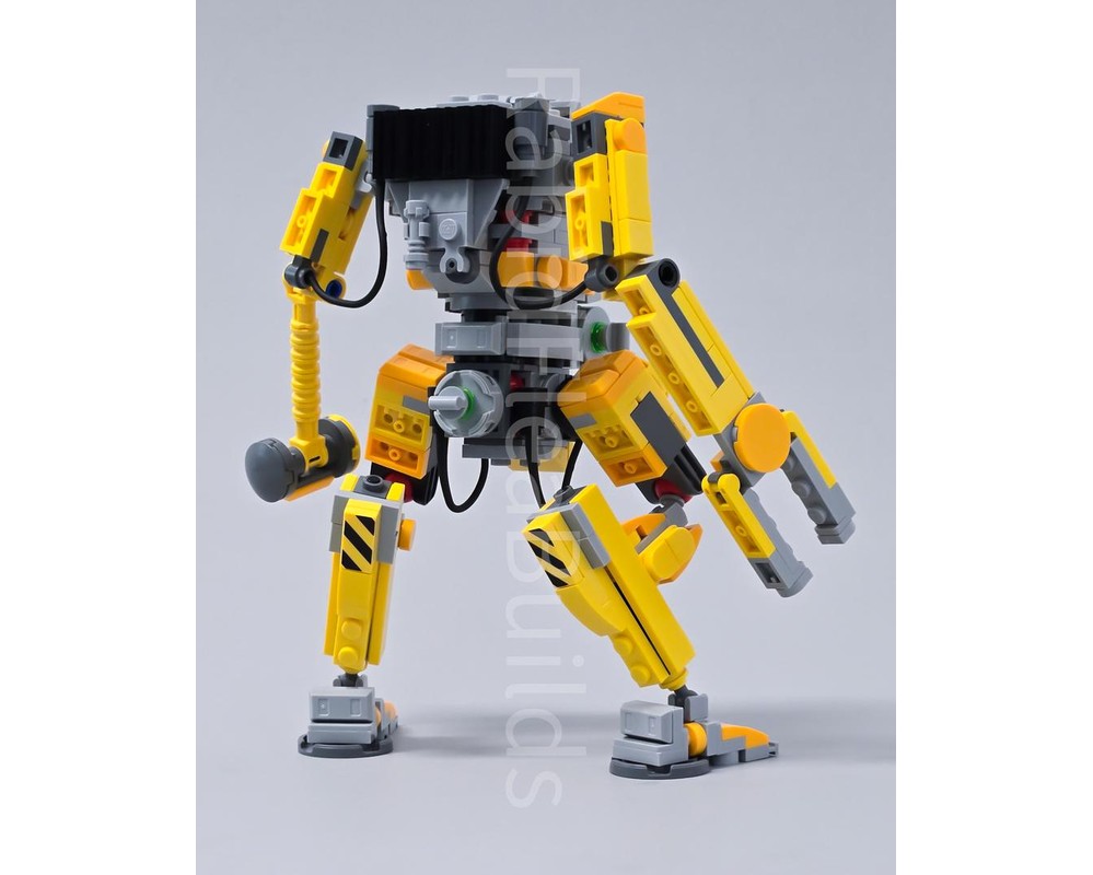LEGO MOC Journeyman Titan from Titanfall 2 Concept Art by ...