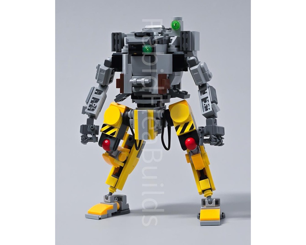 LEGO MOC Journeyman Titan from Titanfall 2 Concept Art by ...