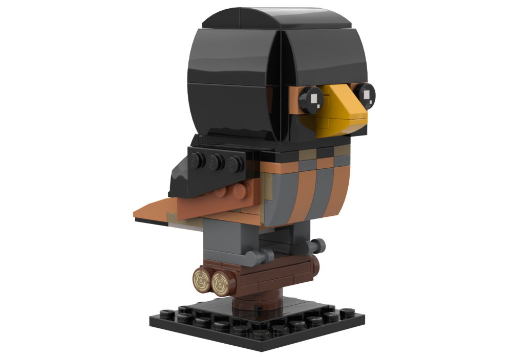 LEGO MOC Vampire Ground Finch: Birdheadz by OrchardBuilds | Rebrickable ...