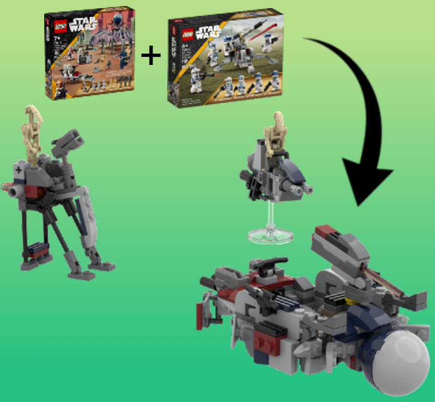 LEGO MOC 501st Battle Pack + Clone Trooper Battle Pack MOC by Britton_c ...