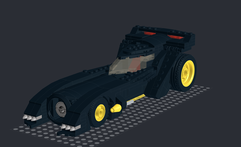 LEGO MOC GTA Vigilante (batmobile) by Horizon_ | Rebrickable - Build with LEGO