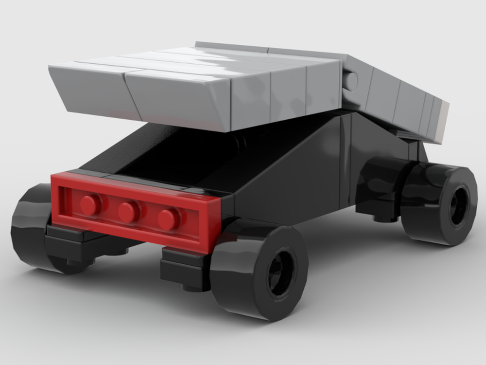 Lego Moc Mini Tesla Cybertruck By Etialego Rebrickable Build With Lego
