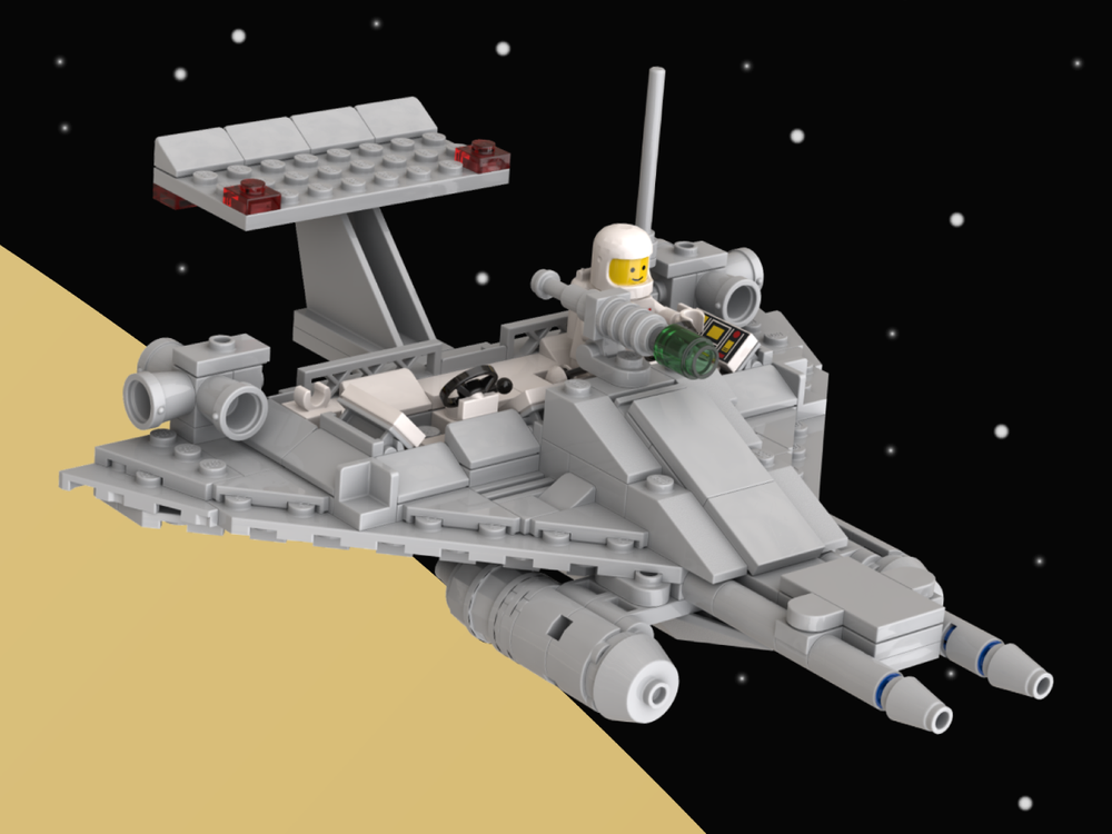 LEGO MOC Modern 442 Space Shuttle - Classic Space by Jeddostotle7 ...