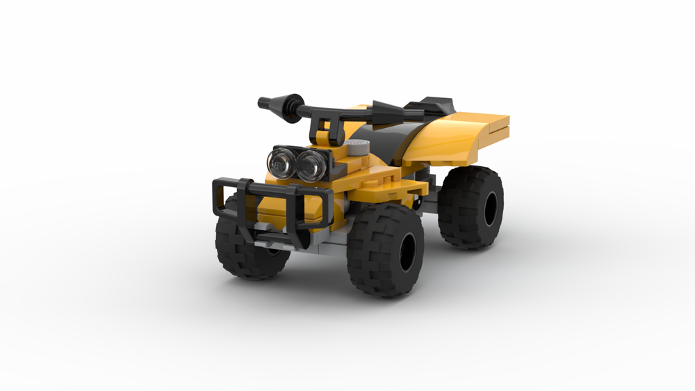 LEGO MOC Baja 1000 ATV 'Bumblebee' by BRSBricks | Rebrickable - Build ...