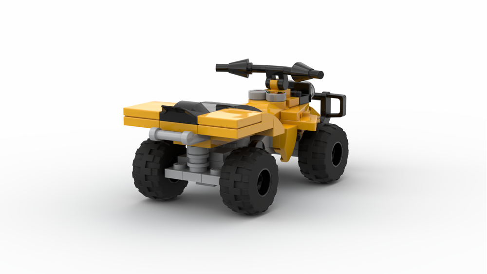LEGO MOC Baja 1000 ATV 'Bumblebee' by BRSBricks | Rebrickable - Build ...