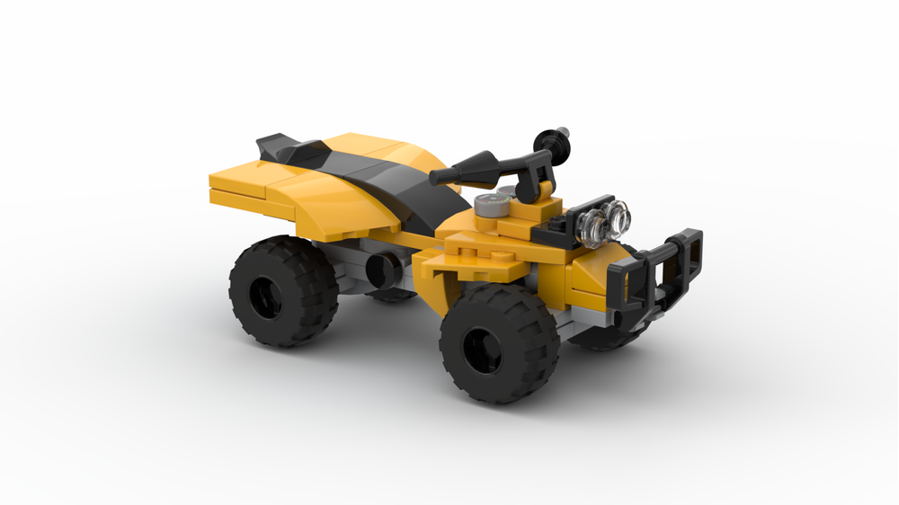 LEGO MOC Baja 1000 ATV 'Bumblebee' by BRSBricks | Rebrickable - Build ...