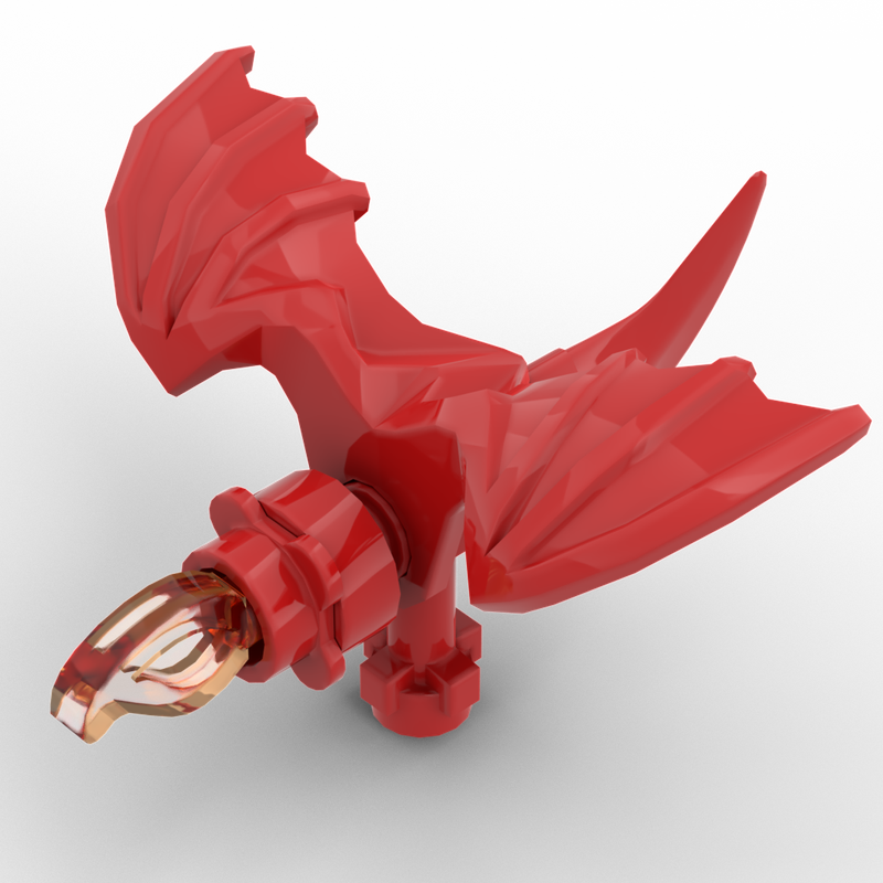 LEGO MOC Mini Smaug by Cegeha Elbe | Rebrickable - Build with LEGO