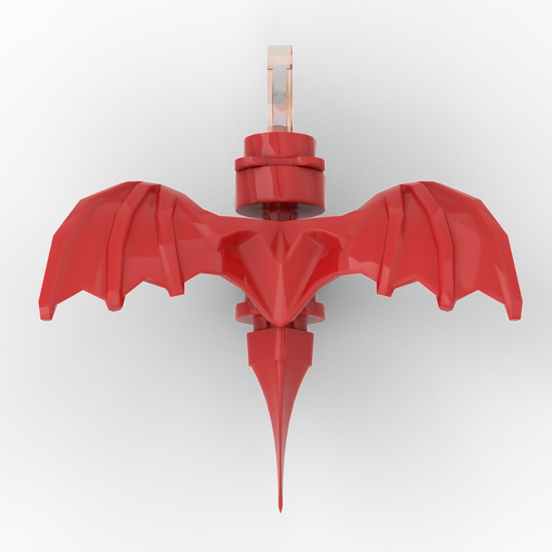 LEGO MOC Mini Smaug by Cegeha Elbe | Rebrickable - Build with LEGO