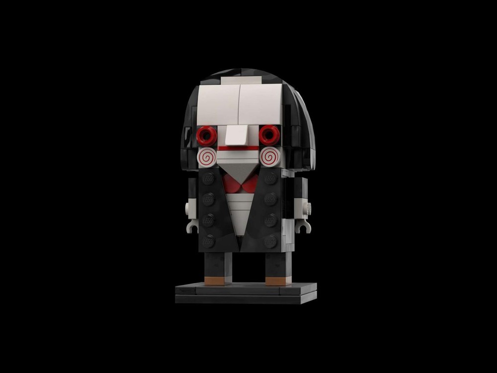 LEGO MOC-189427 BrickheadZ Billy (Saw) by skmoc | Rebrickable - Build ...