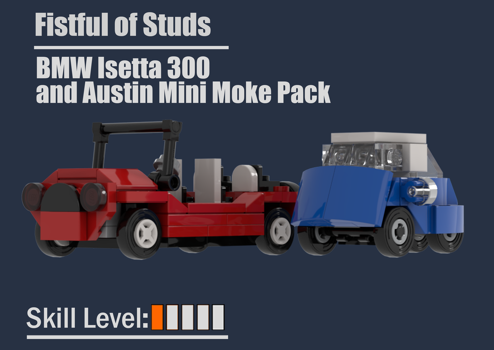 LEGO MOC BMW Isetta 300 and Austin Mini Moke Pack by FistfulofStuds ...