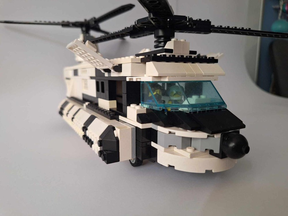 LEGO MOC Helicopter Boeing CH-47 Chinook by Pabluas | Rebrickable ...