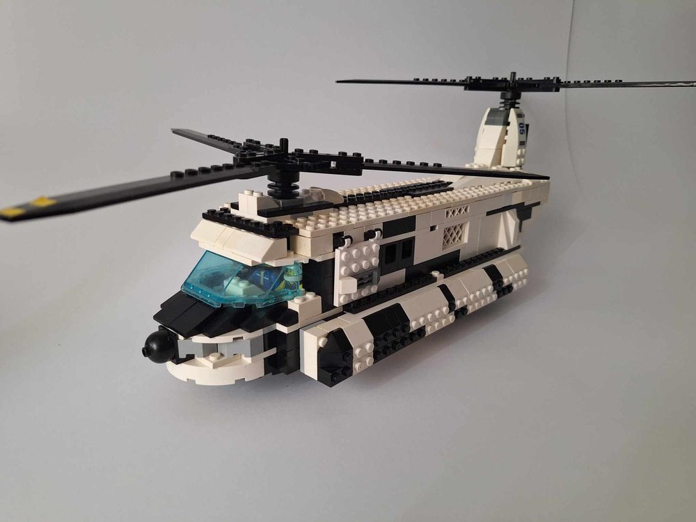LEGO MOC Helicopter Boeing CH-47 Chinook by Pabluas | Rebrickable ...