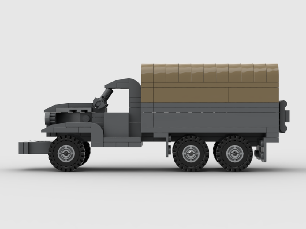 LEGO MOC GMC CCKW 1:45 by Leopard_brick | Rebrickable - Build with LEGO