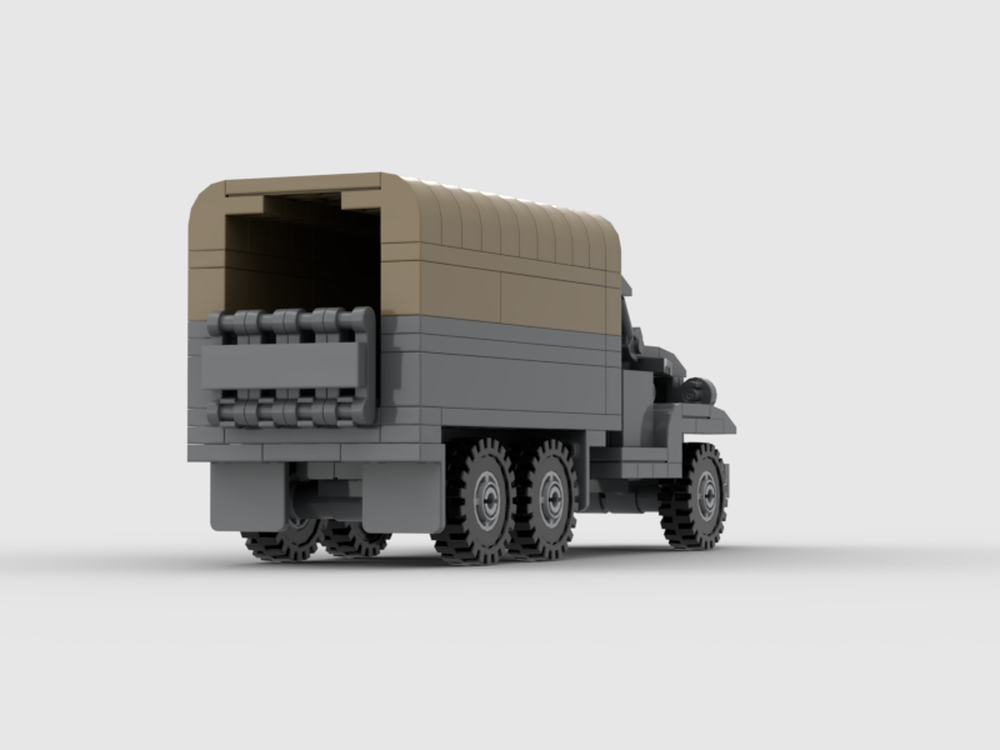 LEGO MOC GMC CCKW 1:45 by Leopard_brick | Rebrickable - Build with LEGO