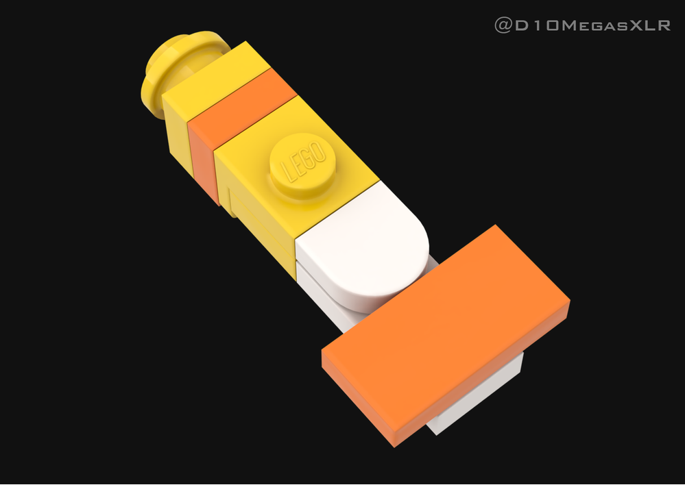 LEGO MOC Lightning Class (EDF) by D10MegasXLR | Rebrickable - Build ...