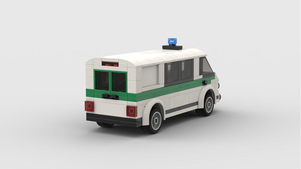 LEGO MOC Old German police van [ FREE ] by BT_studios | Rebrickable ...