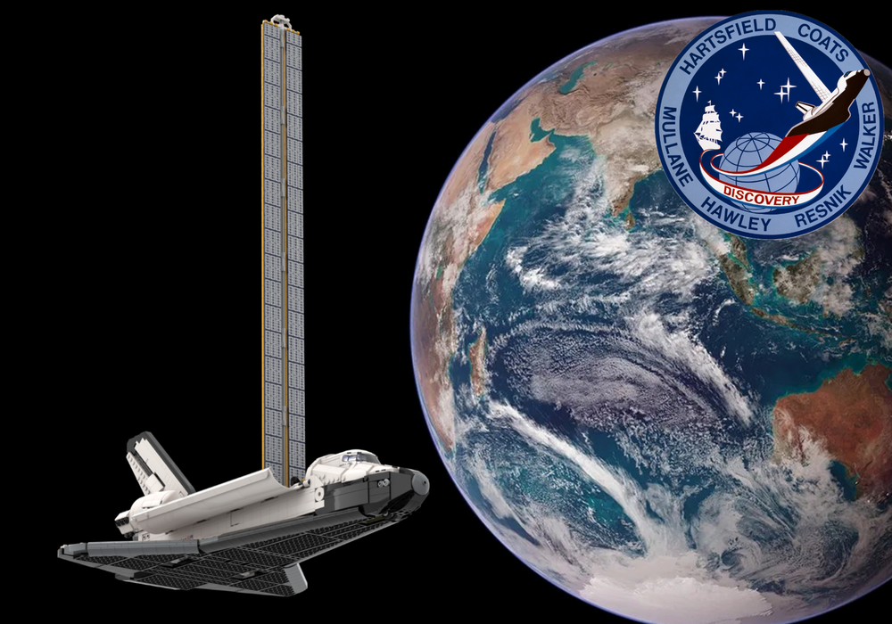 LEGO MOC STS-41D OAST-1 Payload by OrchardBuilds | Rebrickable - Build with LEGO