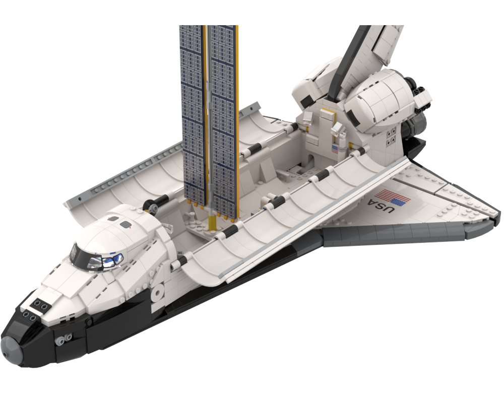 LEGO MOC STS-41D OAST-1 Payload by OrchardBuilds | Rebrickable - Build with LEGO