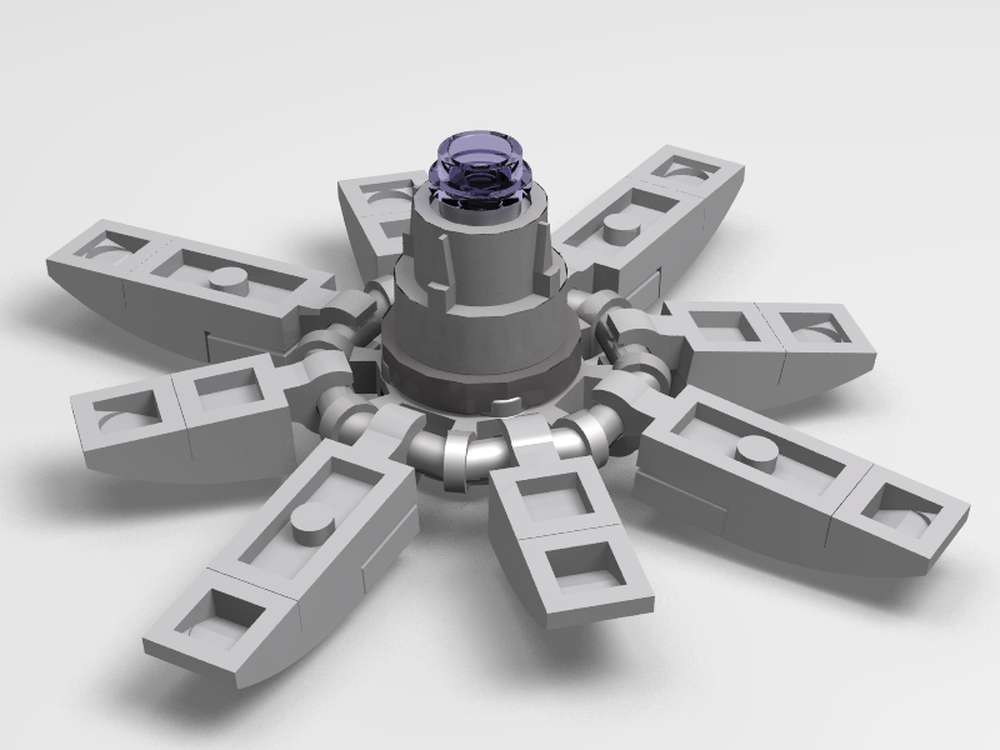LEGO MOC Metal Flower by Deep_Lore_Bricks | Rebrickable - Build with LEGO
